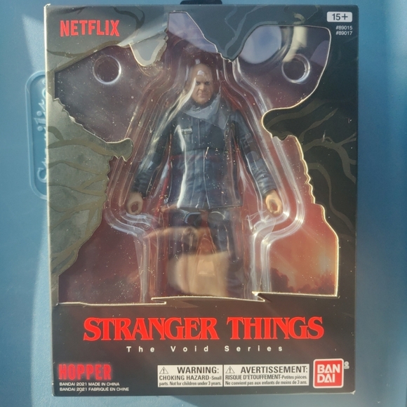 Bandai Namco | Toys | Sealed Stranger Things Void Series Hopper Figure 22 Bandai Netflix Shelf ...
